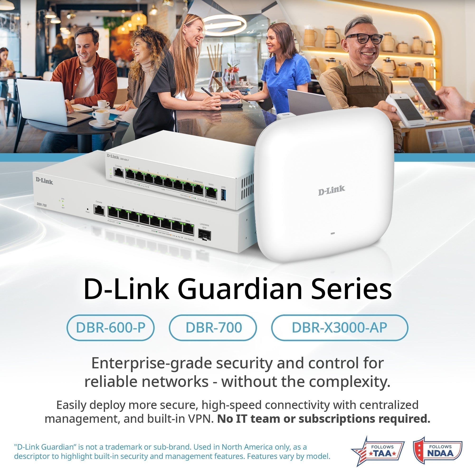 D-Link Launches D-Link Guardian Series Multi-Gig Business Routers & Wi ...