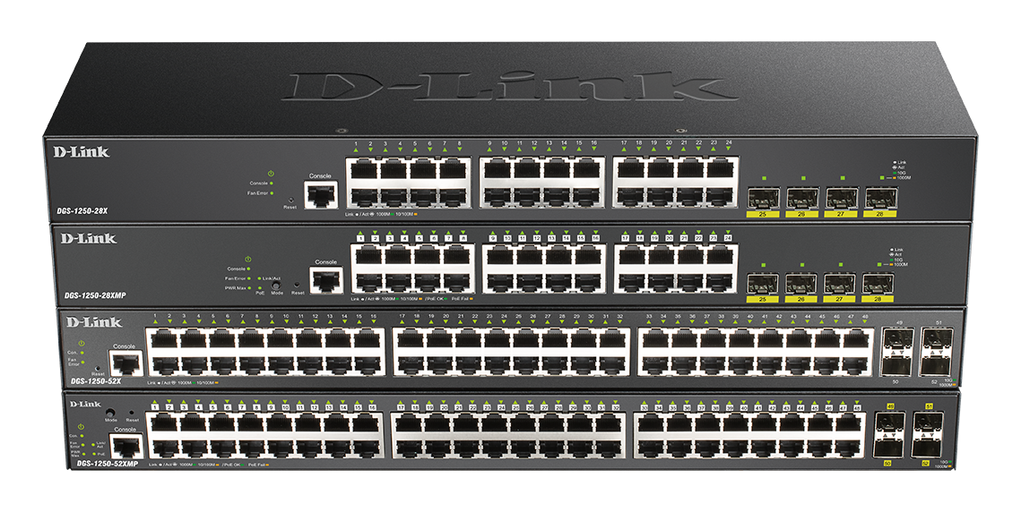 DGS-1250 Smart Managed Switch Series – D-Link Systems, Inc