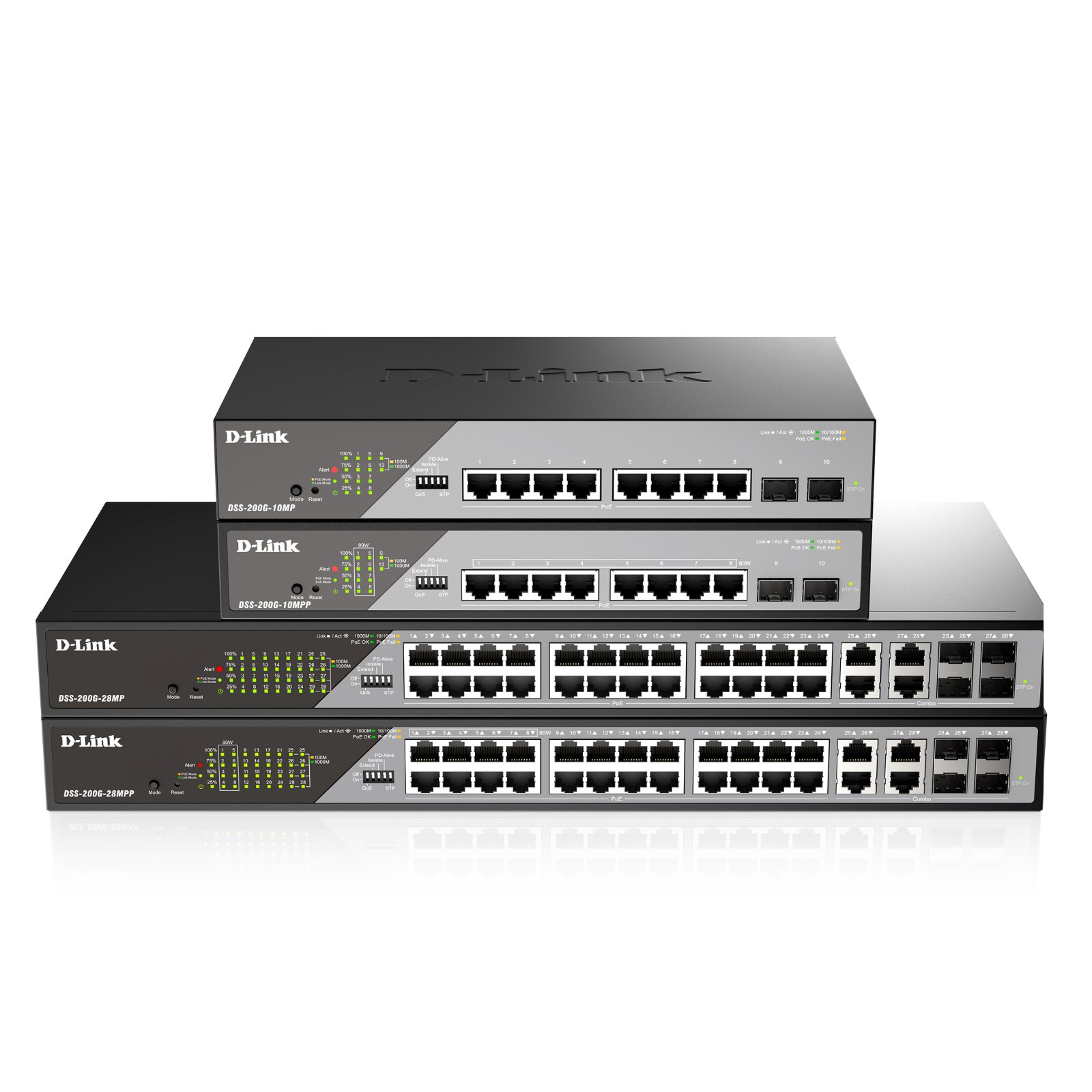 DSS-200G Series: Gigabit Smart Managed L2 Surveillance Switches | High ...