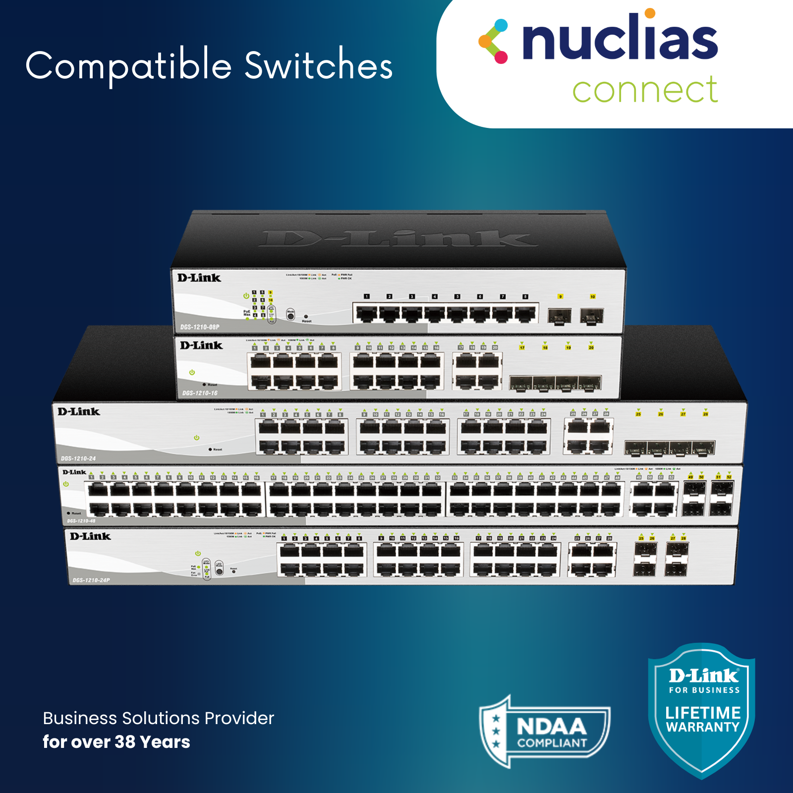 Nuclias Connect Compatible Switches – D-Link Systems, Inc