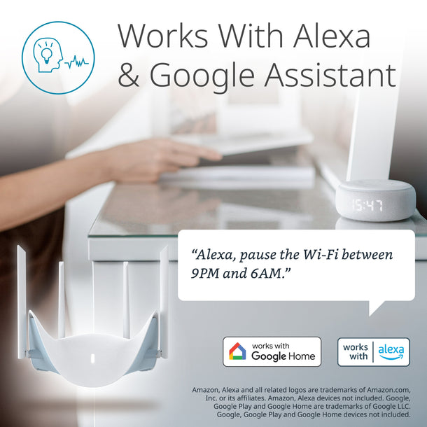 D-Link BE9500 Tri-Band Wi-Fi 7 Smart Router (R95) – Sculptured-Wing De ...