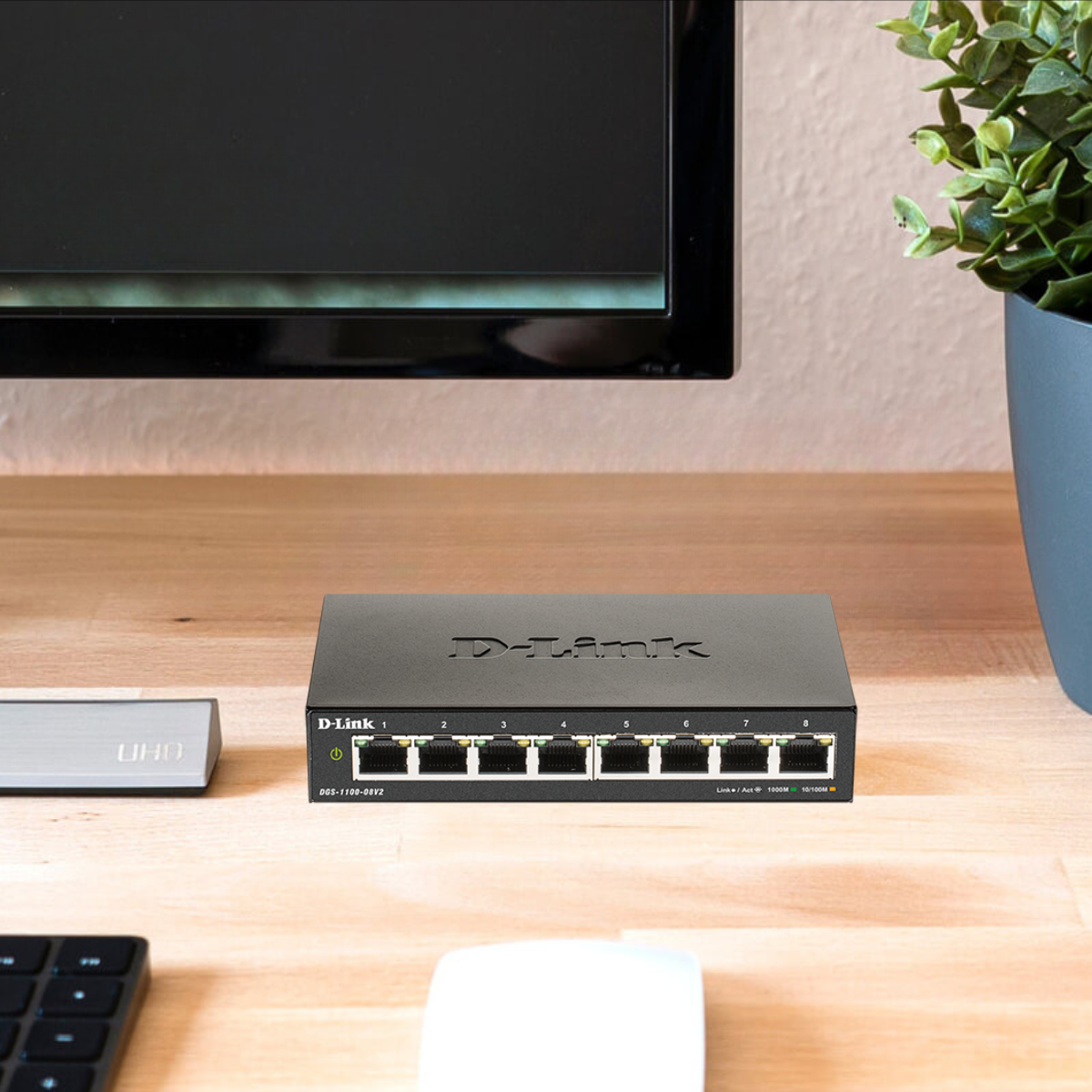 D-Link 8-Port Gigabit Smart Managed Switch | Web Managed | Cable Diagn ...