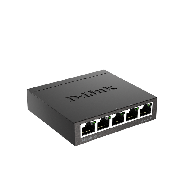 [Certified Refurbished] D‑Link DGS‑105/RE | 5‑Port Gigabit Ethernet Sw ...