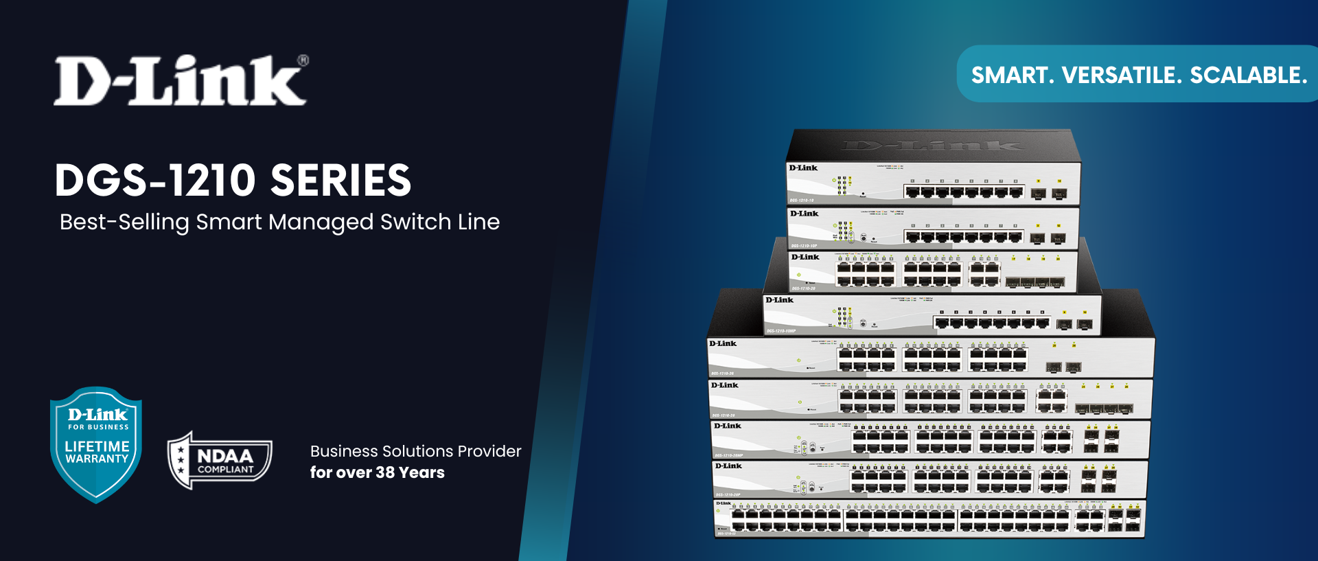 DGS-1210 Series: Gigabit Smart Managed L2+ Switches | Best-Selling Swi ...