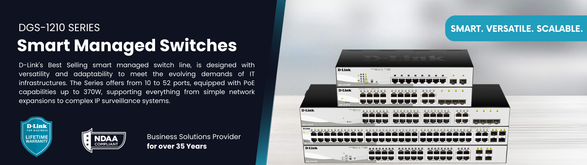 DGS-1210 Series : Smart Managed Switches – D-Link Systems, Inc