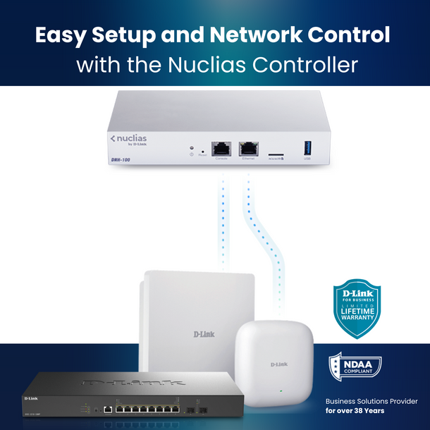 D-Link Nuclias Connect Hardware Controller | Scalable & Compact Networ ...