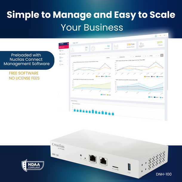 D-Link Nuclias Connect Hardware Controller | Scalable & Compact Networ ...