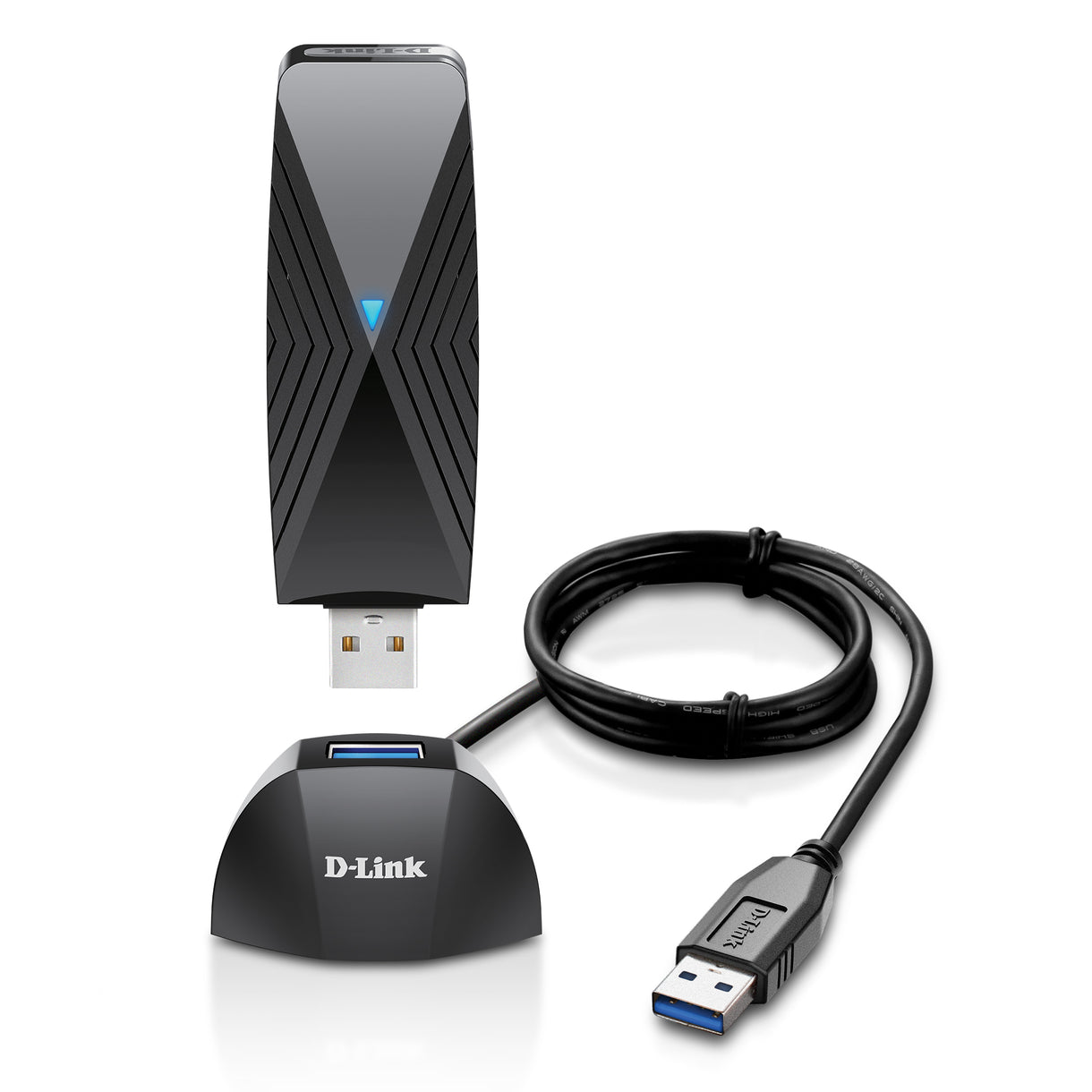 D-Link Wi-Fi 6 AX1800 Gigabit USB 3.0 Adapter with Cradle for Upgradin ...