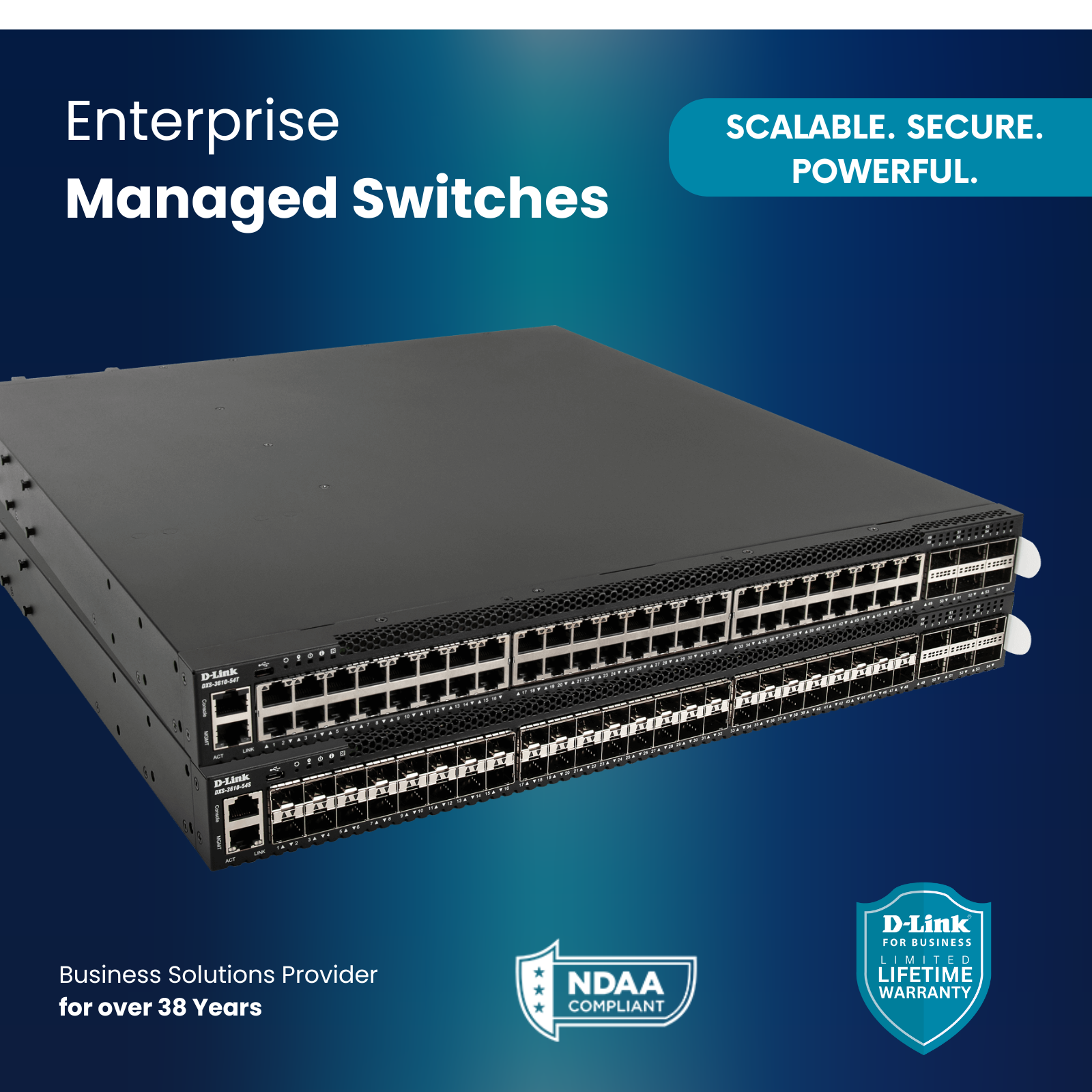 Enterprise Managed Switches – D-Link Systems, Inc
