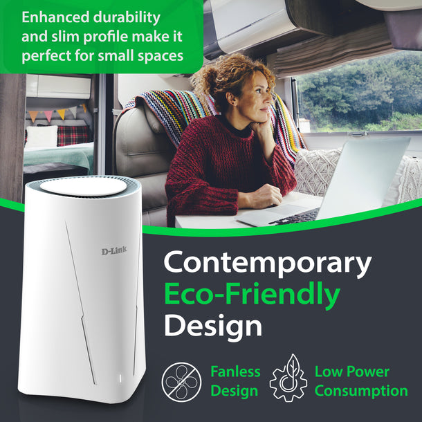 D-Link AX3000 5G NR Cellular Gateway WiFi 6 Router | Optimized High-Ga ...