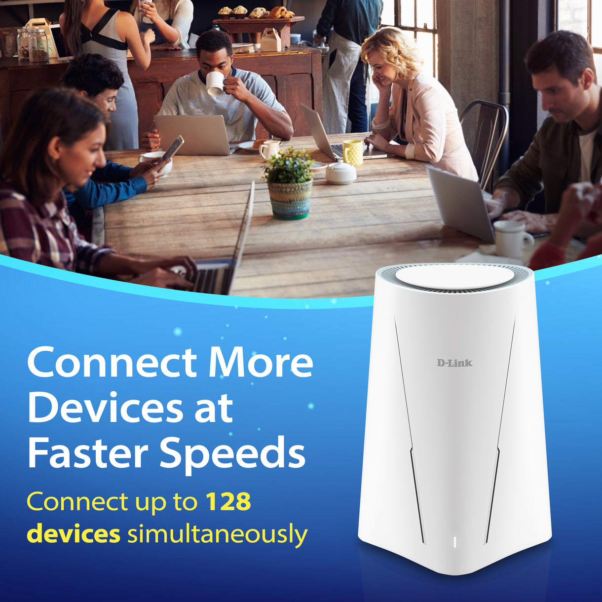 D-Link AX3000 5G NR Cellular Gateway WiFi 6 Router | Optimized High-Ga ...