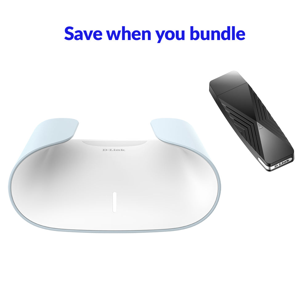 D-Link AQUILA PRO AI AX3000 Wi-Fi 6 Smart Mesh Router w/ Wi-Fi 6 USB A ...