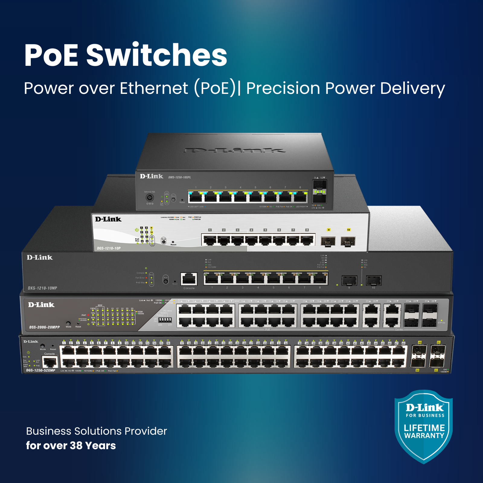 Power Over Ethernet (PoE) Switches – D-Link Systems, Inc
