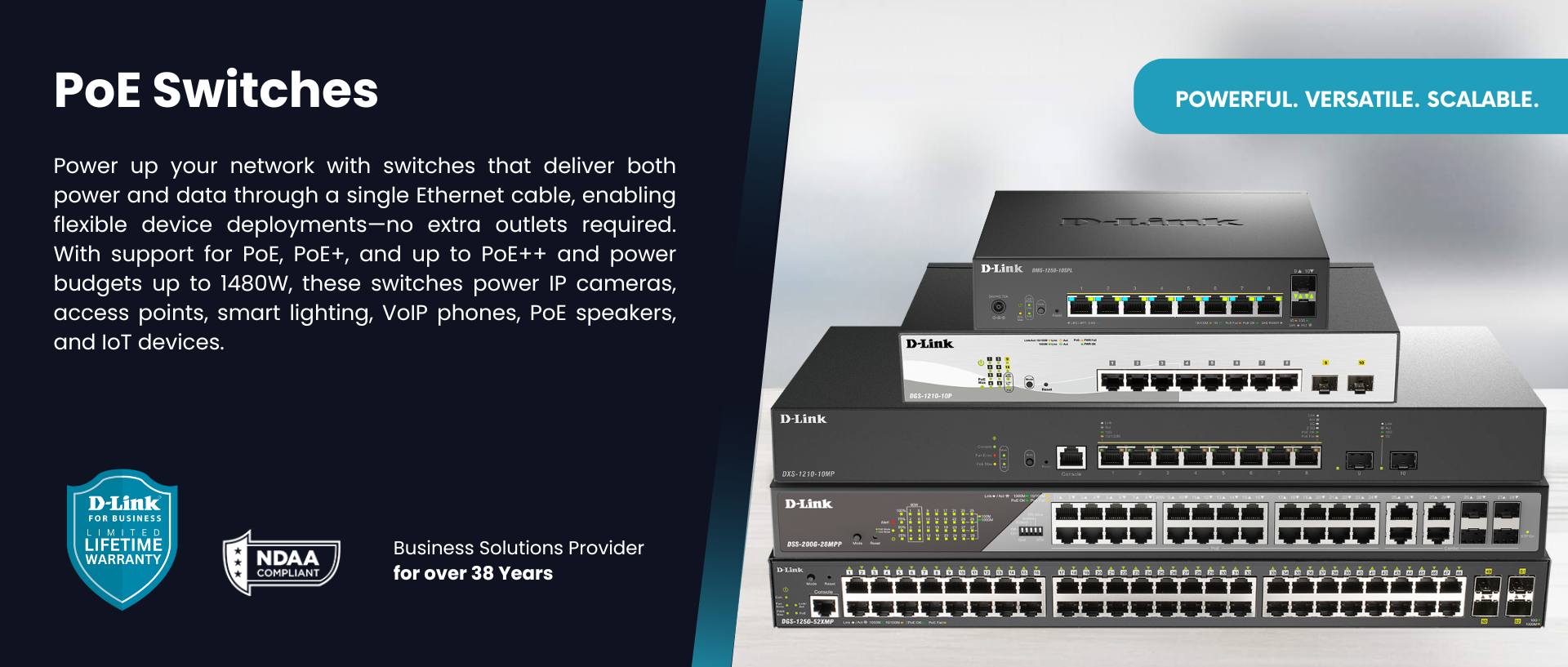 Power Over Ethernet (PoE) Switches – D-Link Systems, Inc