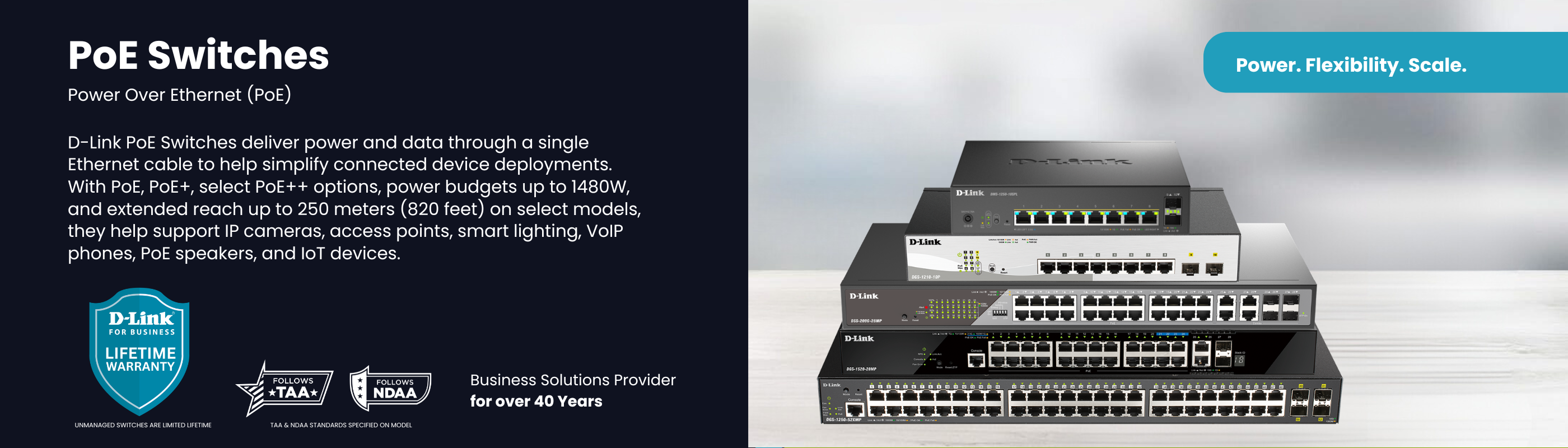 Power Over Ethernet (PoE) Switches – D-Link Systems, Inc