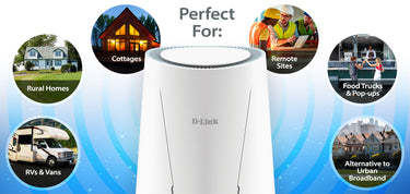 D-Link AX3000 5G NR Cellular Gateway WiFi 6 Router | Optimized High-Ga ...