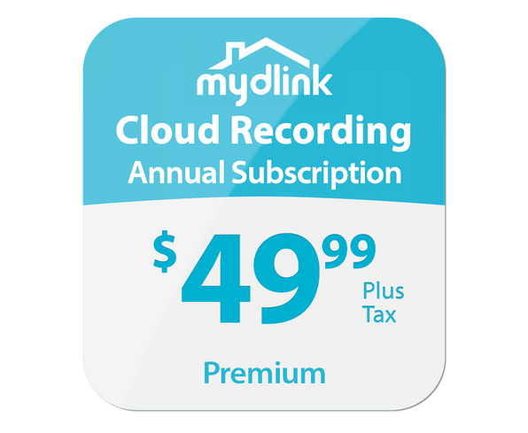 mydlink Cloud Recording – D-Link Systems, Inc