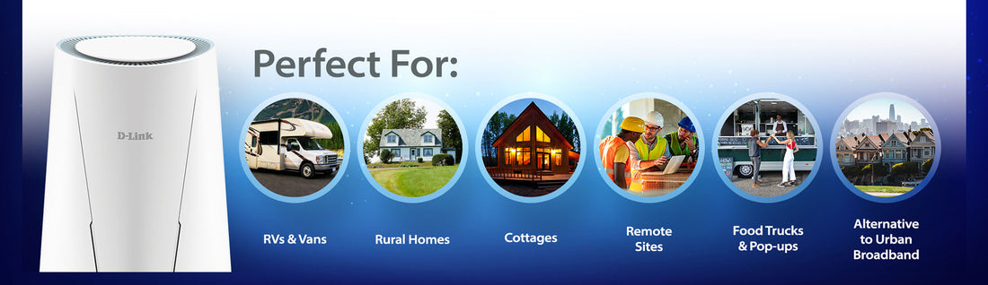 D-Link AX3000 5G NR Cellular Gateway WiFi 6 Router | Optimized High-Ga ...